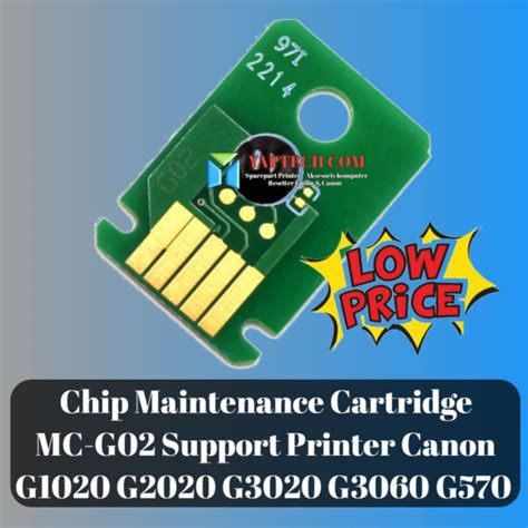 Jual Mc G02 Mc G02 Mcg02 Chip Maintenance Canon Tank Chip For Canon