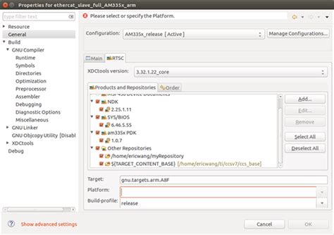 Rtosam3357 Ethercat Slave Full Feature Build Fails Processors Forum