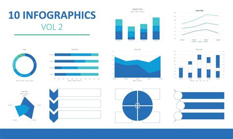 10 Infographic Elements Pack Infographic Elements Data Visualization
