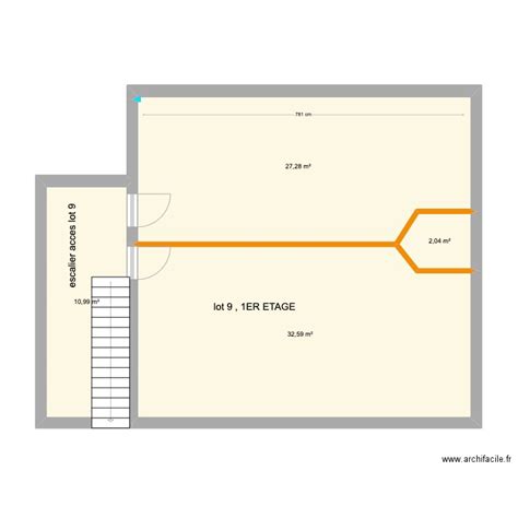 Plan Plan Lot 9 Avec Escalier Par Aurel2a ️ Archifacile