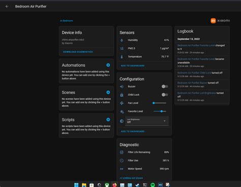 Xiaomi Air Purifier 3h Now Called Unnamed Device Configuration Home Assistant Community