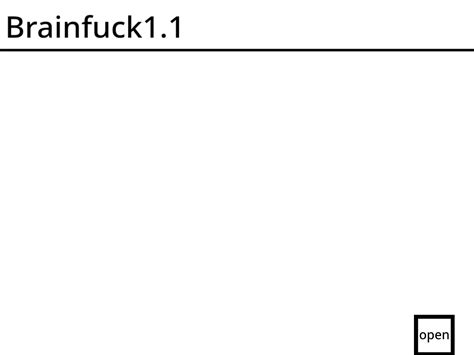 Brainfuck 编译器 11 Codingclip Projects