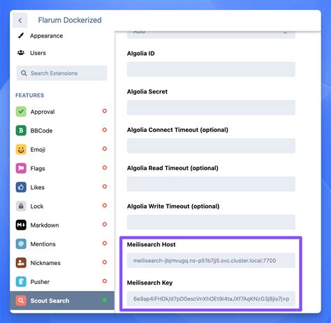 meilisearch tutorial installation usage and flarum integration
