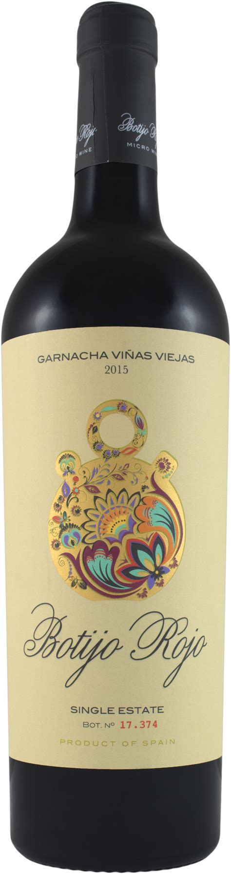 2015 Botijo Rojo Valdejalon Garnacha Vina Viejas Wine Library
