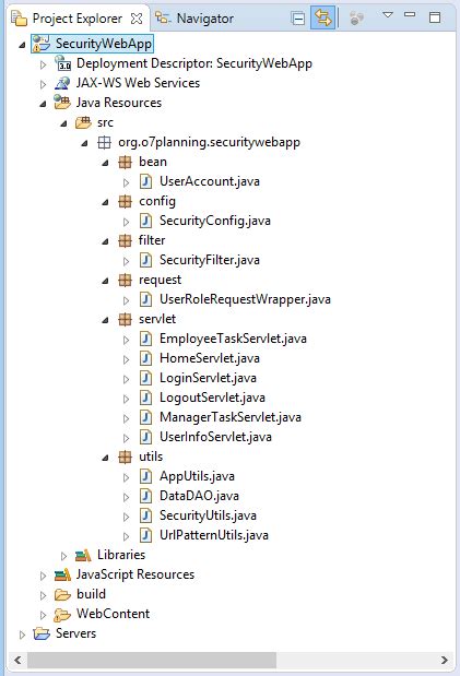 Create A Simple Login Application And Secure Pages With Java Servlet