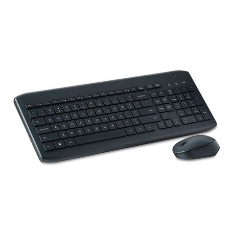Brandclub Onn Wireless Keyboard And Mouse Combo 104 Keys Optical Usb Nano Receiver Greystone