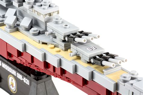 Uss Missouri Brickmania Toys