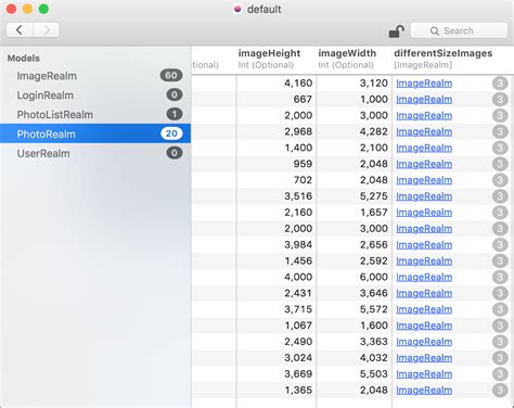 Ios Why Does Realm Throw An Exception When Querying For `size 4