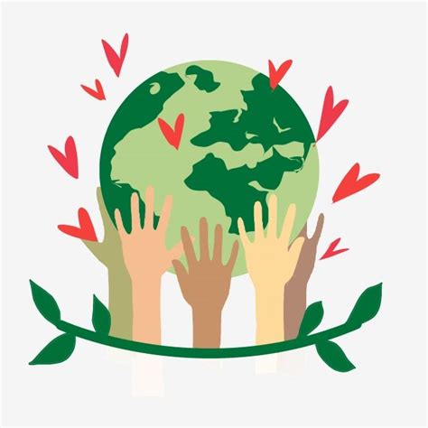 รูปcartoon Illustration Environmental Protection Protection Of Nature