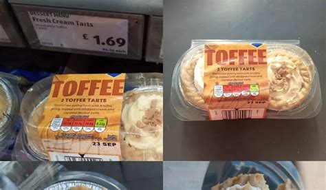 Supersupergirls Food Reviews Aldi Toffee Tarts