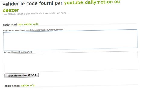 Validateur De Code Flash Xhtml Strict Blogmotion