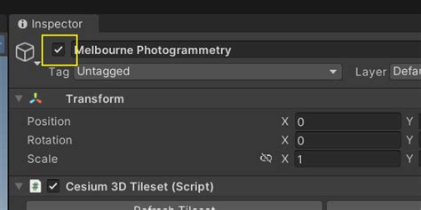 Visibility Toggle Not Working · Issue 243 · Cesiumgscesium Unity · Github