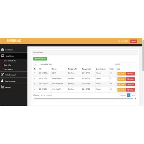 Jual Source Code Sistem Informasi Perpustakaan Bebasis Web Indonesia Shopee Indonesia