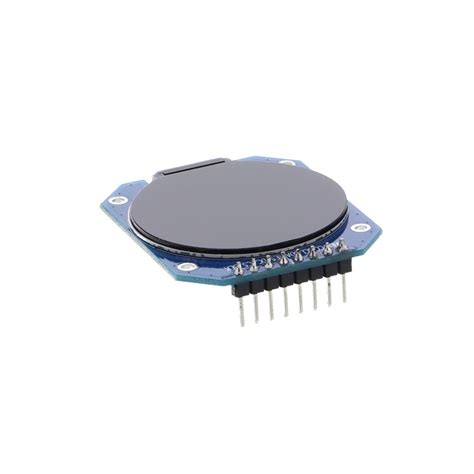 نمایشگر Tft فول کالر 128 اینچ دایره ای Spi با درایور Gc9a01