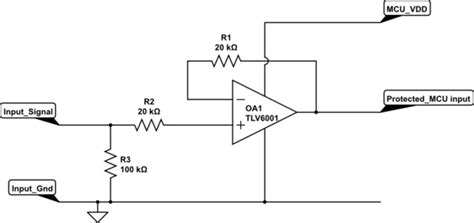 Microcontroller V ADC Input Protection With Unpowered Micro Electrical Engineering Stack