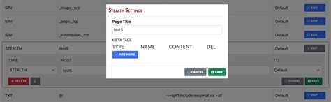 New DNS Editor EasyDNS Knowledge Base