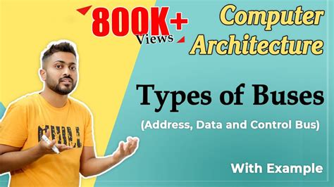 l 1 4 types of buses address data and control in computer