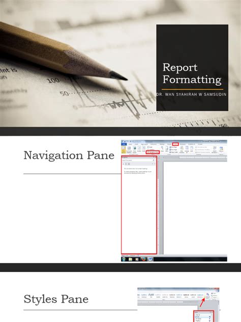 Report Writing And Formatting Pdf