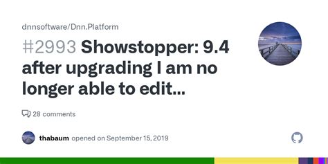 Showstopper After Upgrading I Am No Longer Able To Edit Module Settings Issue