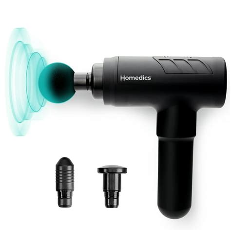Homedics Active Fit Handheld Power Muscle Massage Gun Rechargeable