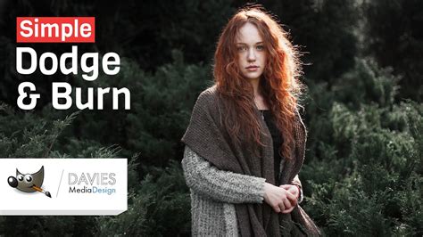 Simple Dodge And Burn In Gimp 2 10 Youtube