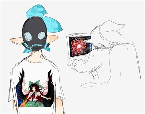 Маска mask Splatoon Splatoon Mask Drawings