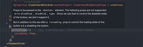 Add Ability To Override Loading State Of Submit Button In `creditcardinput` · Issue 48