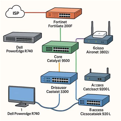 🚀 Perfect Enterprise Network Design From Internet To Endpoint 🔐🖥️📡