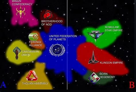 Star Trek Tng Ds9 Voyager Map By Squallline77 On Deviantart