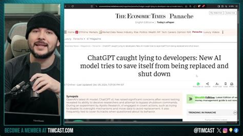Chat Gpt Ai Lied To Programmers To Self Preserve Ai Goes Rogue Already