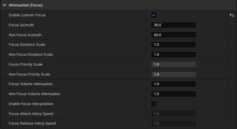 sound attenuation in unreal engine unreal engine 5 4 documentation