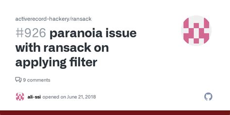 Paranoia Issue With Ransack On Applying Filter · Issue 926