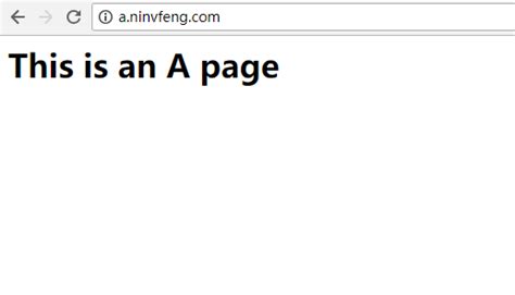 域名与nginx泛解析实现不同二级域名访问对应的目录 Ninvfeng Blog