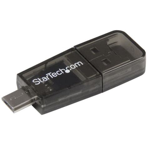 Micro Sd To Usb Micro Usb Adapter Usb Card Readers Startech Com