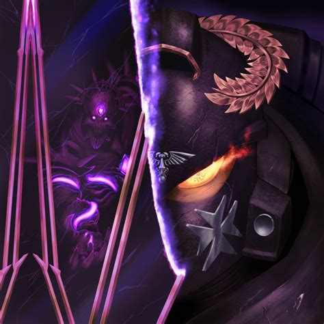 Safebooru 1boy 1other Adeptus Astartes Alien Aquila Symbol Arcmimus