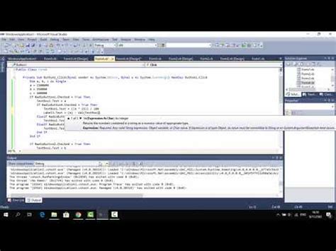 VB Net Radio Button If Condition Get Selected RadioButton RadioButton YouTube