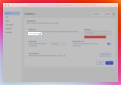 Improving The Create Bucket Page Design In The Cloud Provider