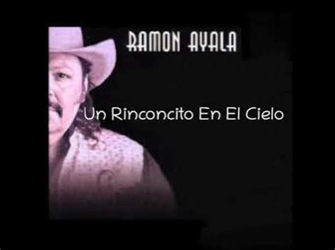 Un Rinconcito En El Cielo RamÓn Ayala Letra Youtube