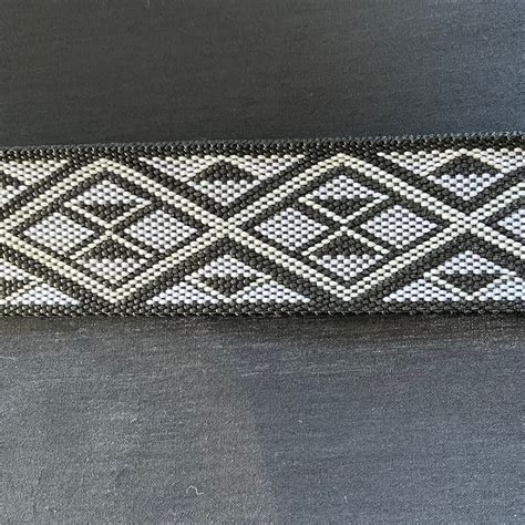 White And Black Taniko Taniko Band An Eye 4 Art