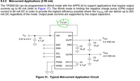 Tps65132 About The Inductor Choice For Tps65132a 80ma Application Power Management Forum