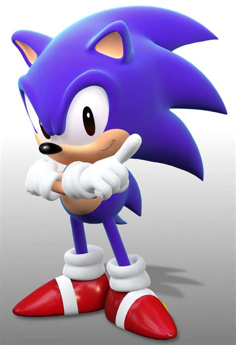 Marza Classic Sonic X Shadow Generations Render By Showingrowin On