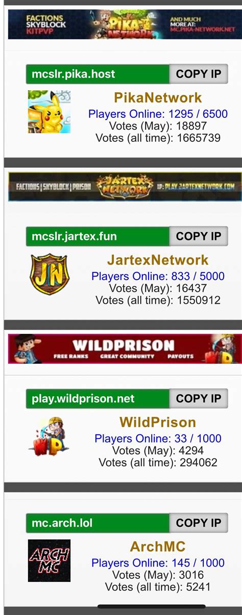 Why Are Server Lists Like That R Minecraftserver