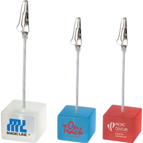 Cube Memo Holders Custom Printed With Your Logo