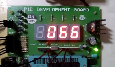 7 Segment Display Interface With PIC Microcontroller Electronics Guru