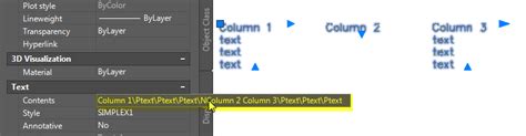 Add A Multicolumn Mtext Using Vba Or Lisp Autodesk Community