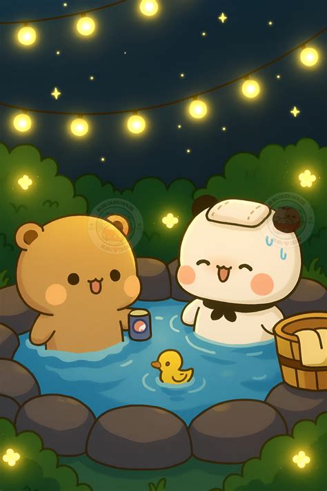 Bubu Cutest Hot Spring Date Ever Guest Star Mr Duck 🐤 😍 ️ Facebook