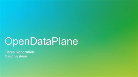 opendataplane project