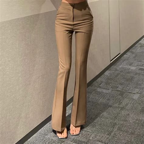 세느 핏대박 몸매보정 엘르 하이웨스트 롱 슬림 부츠컷 핀턱 슬랙스 위시버킷