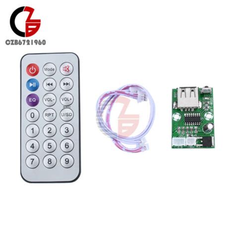 Mini MP Decoding Module WAV Decoder Board V Dual Channel For Audio Player EBay