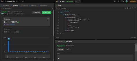 Leetcode 100daysofcode Problemsolving Dynamicprogramming Binarysearch Algorithms